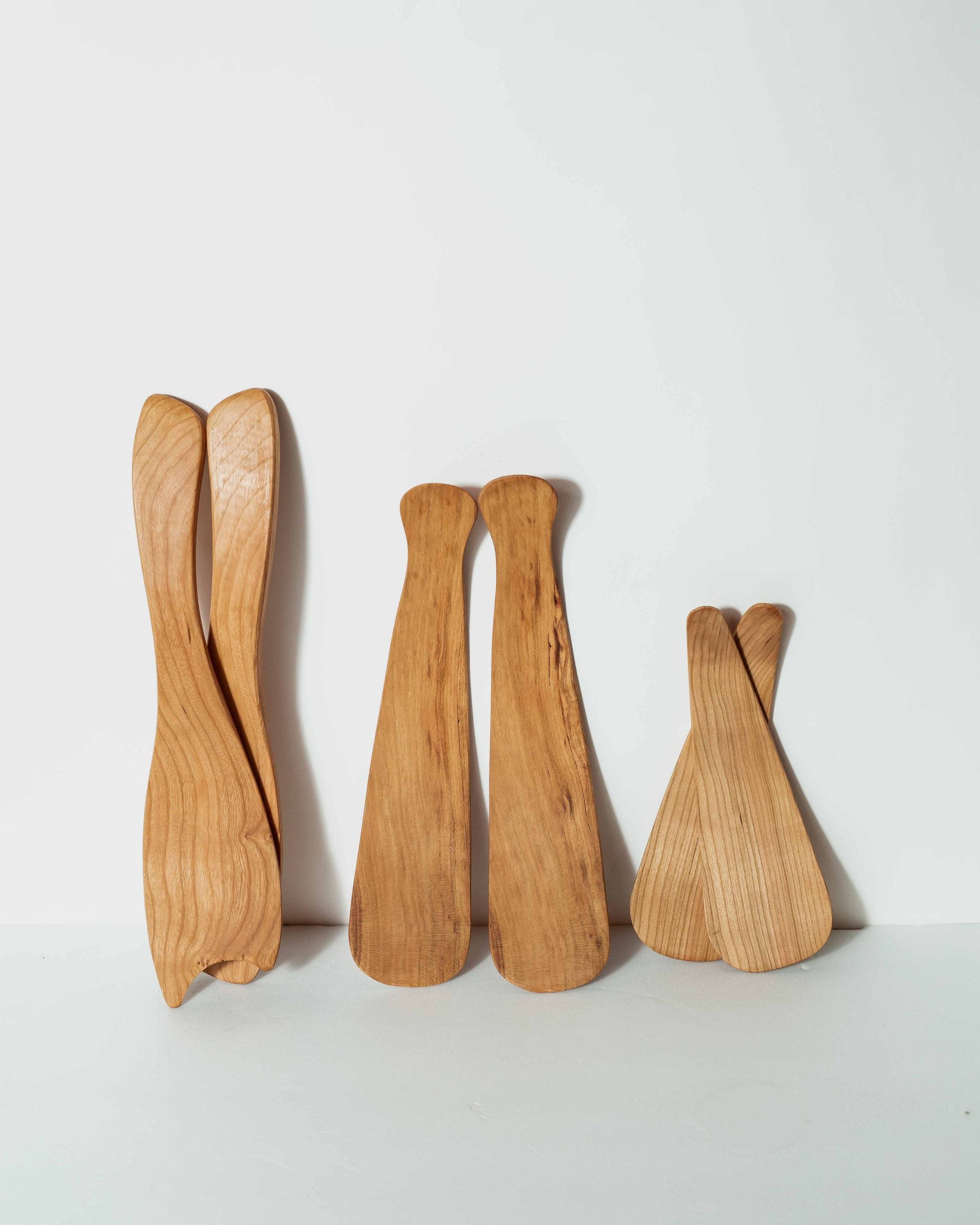 Pair of Rustic Salad Tossers – Epergne